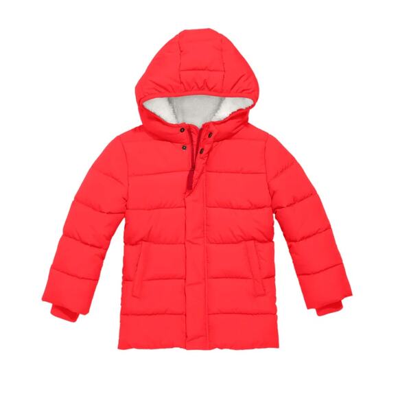 Primary | Jackets & Coats | Primary Sz Kids Parka Puffer Coat Red ...
